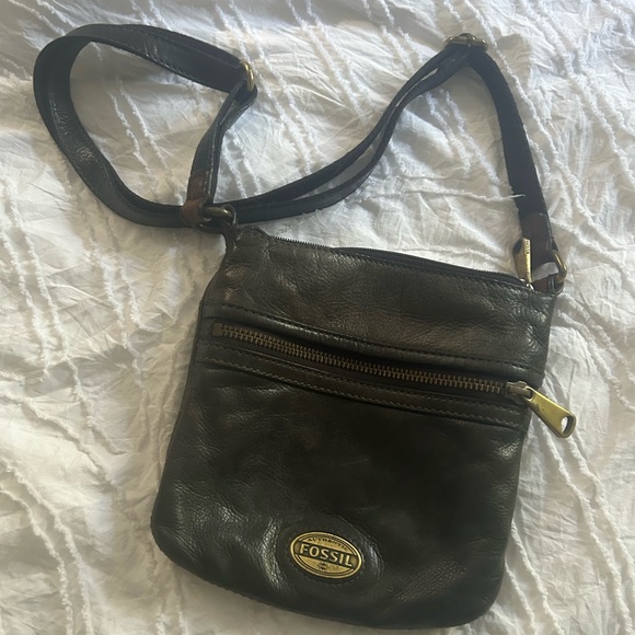 Fossil | Bags | Fossil Explorer Leather Crossbody Bag | Poshmark